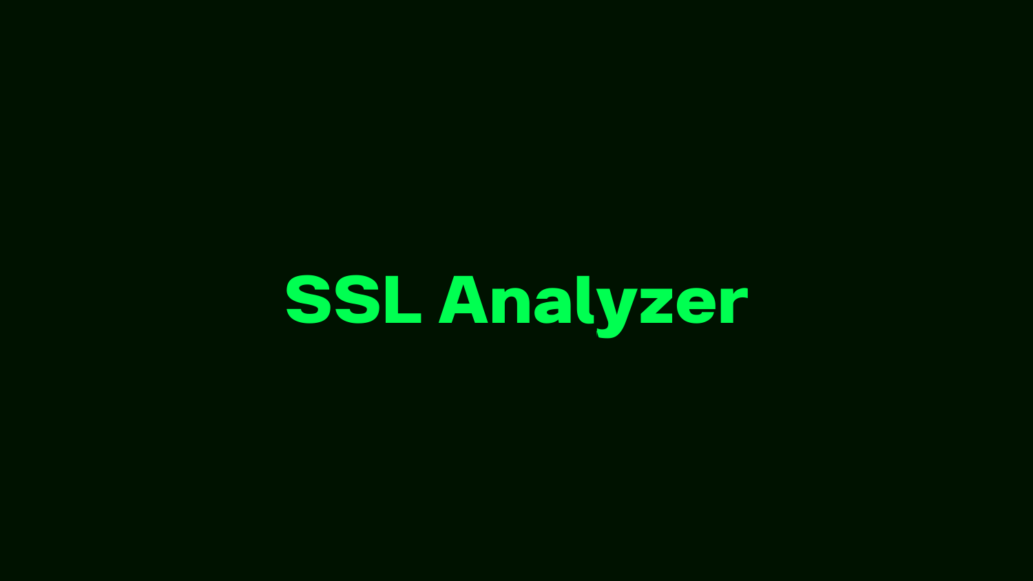 SSL Certificate Checker – Analyze SSL Security & Fix Vulnerabilities